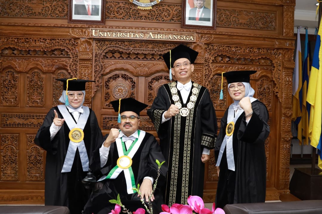 Enam Guru Besar Dikukuhkan, Rektor Unair Tekankan Pentingnya Kontribusi ... Enam Guru Besar Dikukuhkan, Rektor Unair Tekankan Pentingnya Kontribusi ...